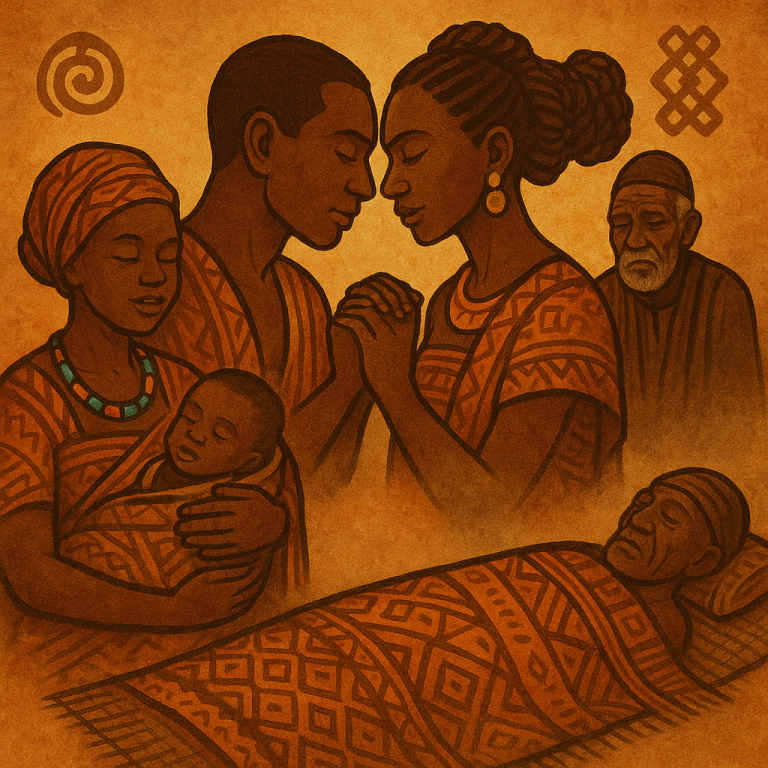 Vie Quotidienne et Traditions Baoulé (Naissance, Mariage, Funérailles ...